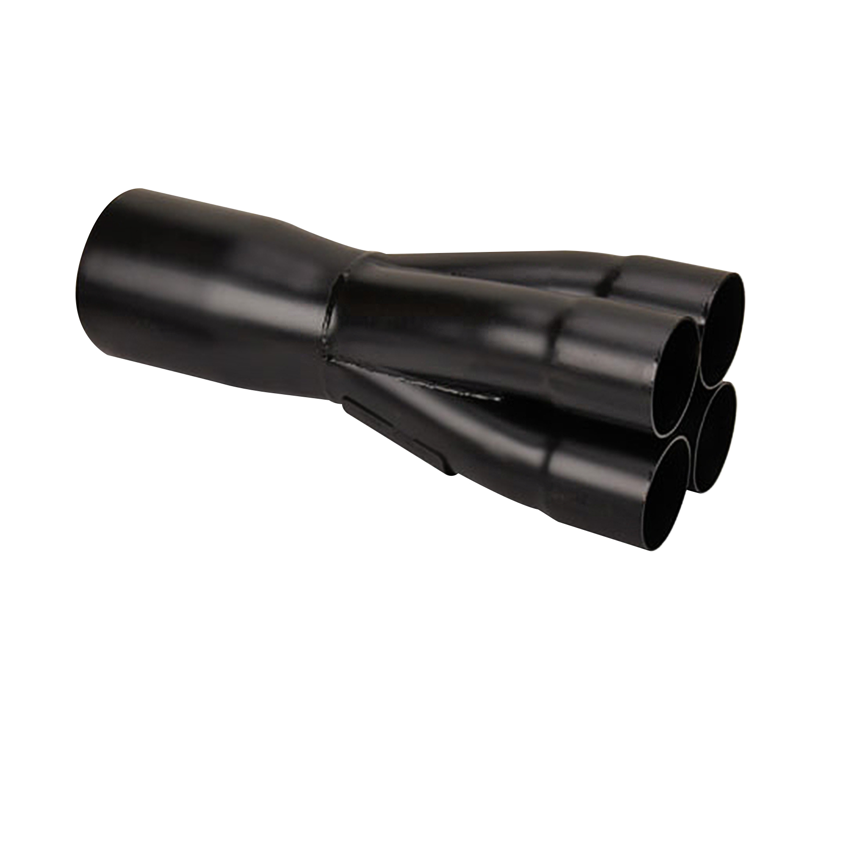 Collector Merge Style 2.250 Inch Inlet 4.00 Inch Outlet Mild Steel